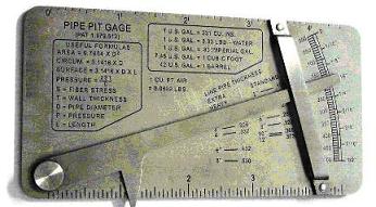 Automatic Weld Size Weld Gage Cambridge Type Weld Gauge Welding Gauge ...