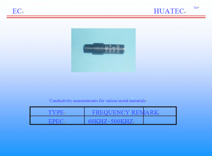 Handheld Eddy Current Testing Equipment , Precise Eddy Current Flaw ...