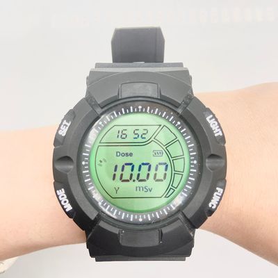 Wireless Watch Type Personal Dosimeter Sound And Light Alarm Dose Rate ...