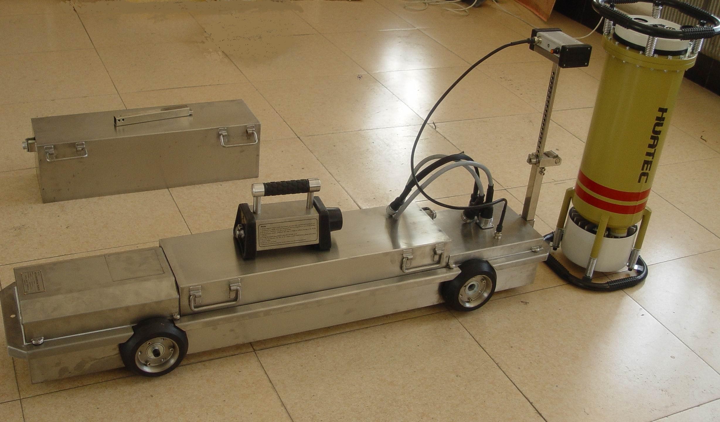 HUATEC 1770mm Tube Voltage 150KV X - Ray Pipeline Crawlers Ndt Pipeline ...