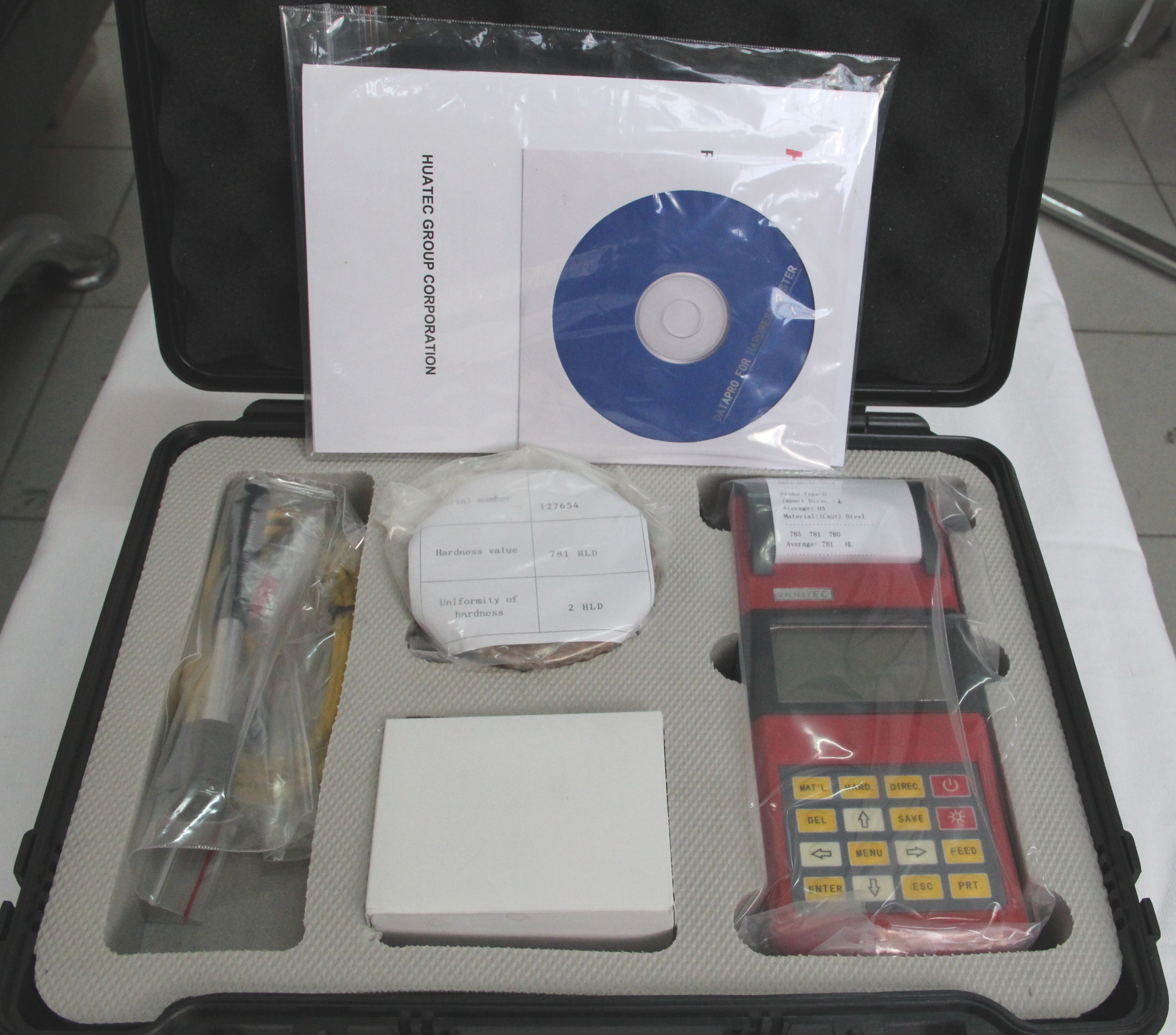 High Precision Hardness Testing Machine RHL160 With 3 Inch LCD Or LED ...