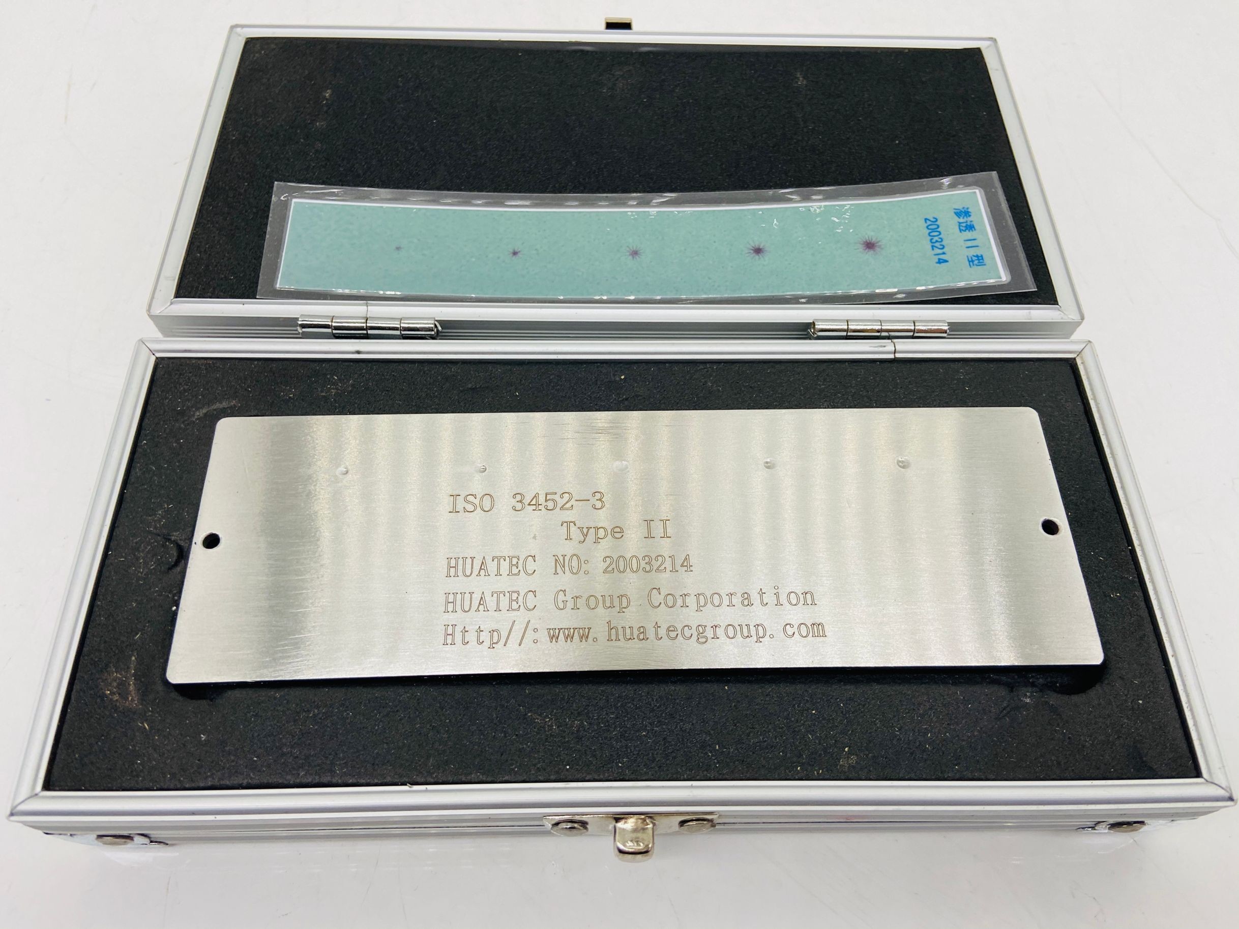 Type II Penetrant Testing EN 10204 ISO 3452-3 ISO Chrome Plating ...