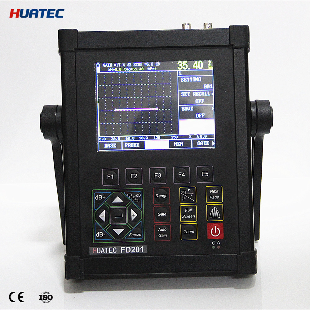 Digital Ultrasonic Flaw Detector FD201, UT, ultrasonic testing ...