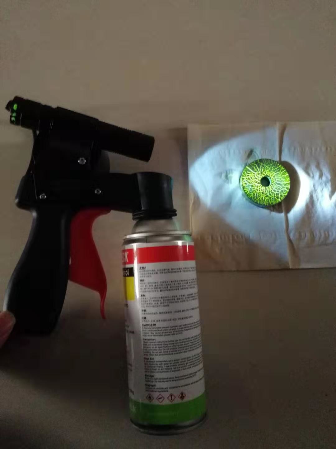 Trigger UV Ultraviolet Light / LED UV Light For Fluorescence Magnetic ...