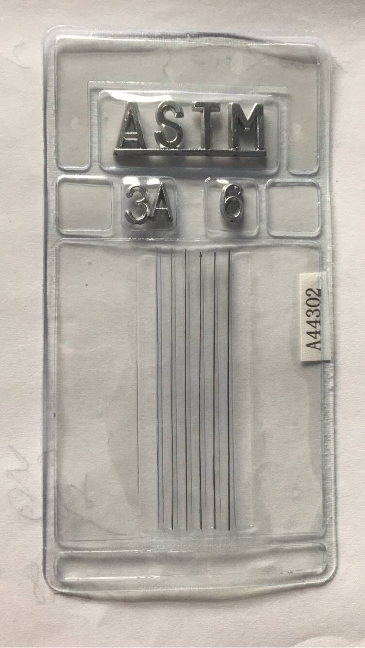 Industrial X-Ray Flaw Detector Wire Penetrameter ASME E1025 ASTM E747 ...