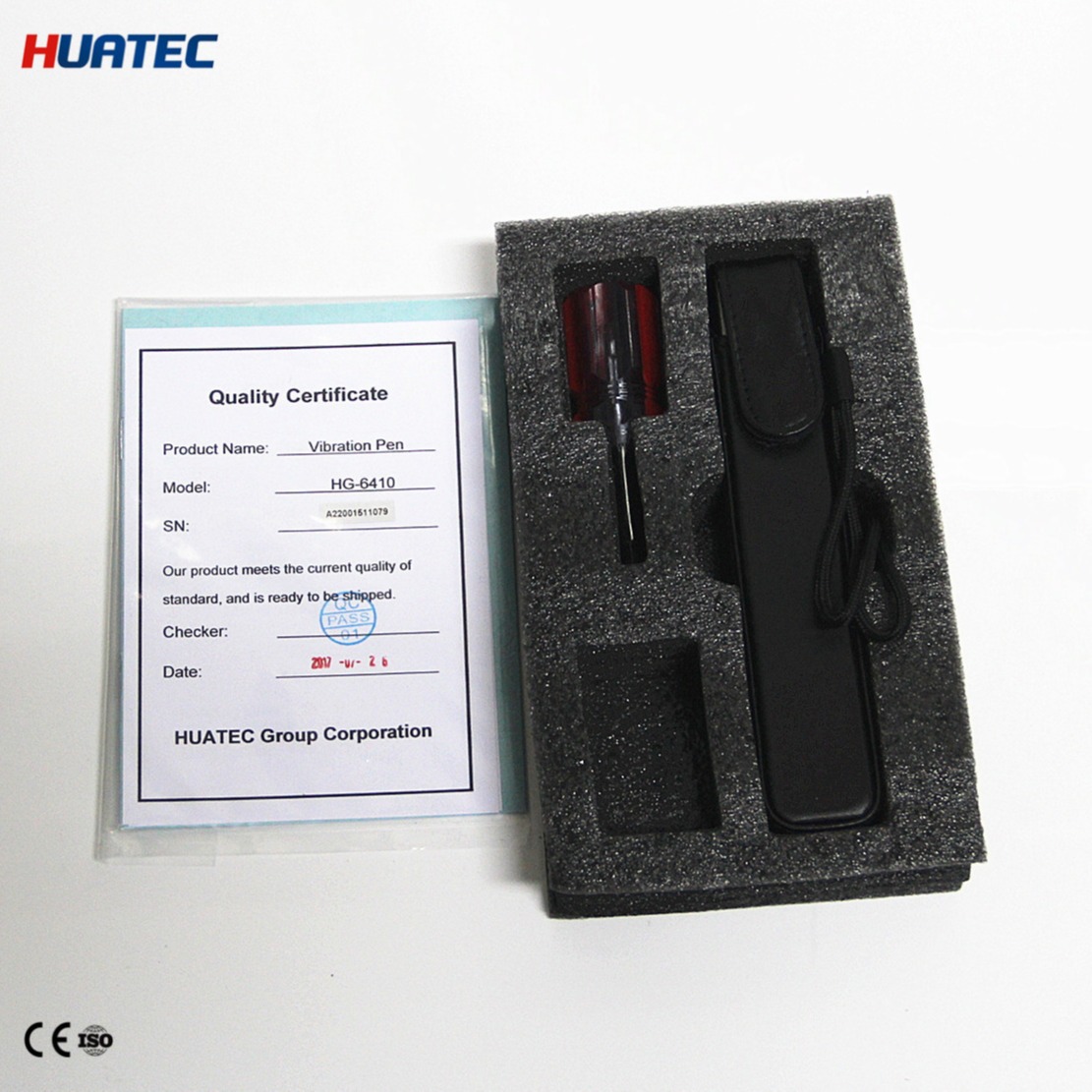 Piezoelectric Vibration Sensor Portable Digital Vibration Meter For ...