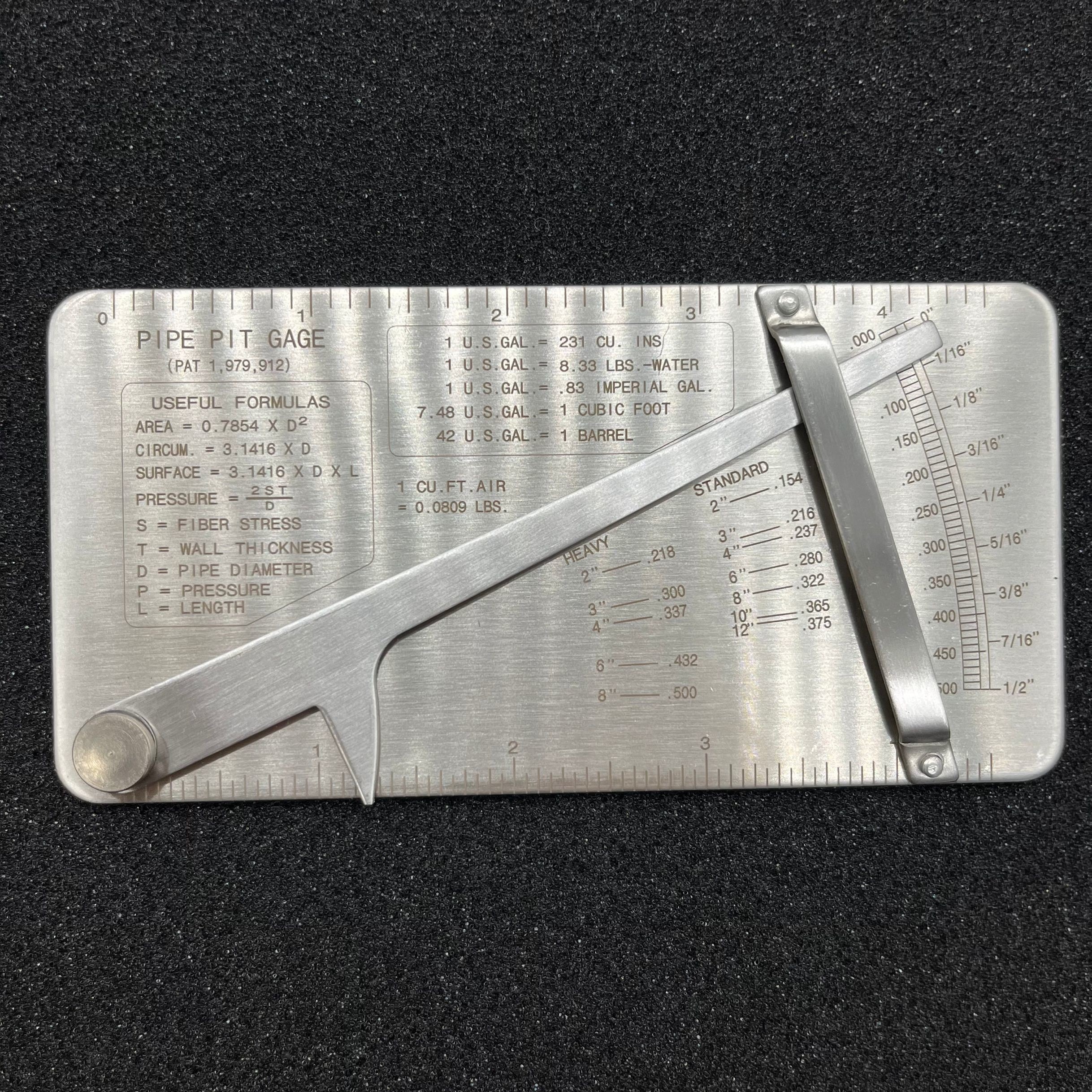 Measure Undercut Depth Cam Type Fillet Weld Gauge Huatec Series Taper ...