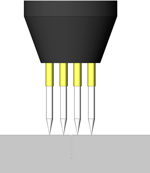 Digital High Precision Crack Depth Measurement / Hmg Series Crack Depth ...